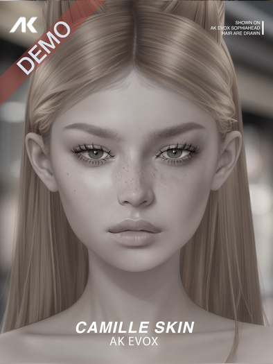 Second Life Marketplace [ak Skin] Camille Demo